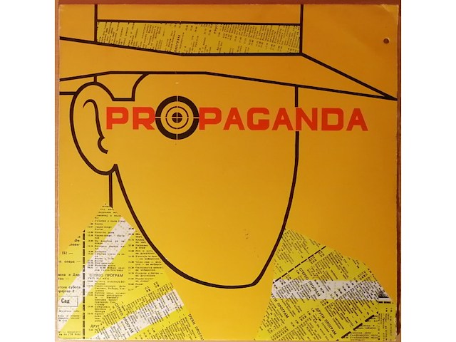 LP PROPAGANDA - Apatija javnosti (1982) MINT, perfektna