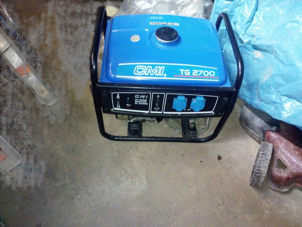 Agregat za struju / Generator za struju Benzin CMI TG 2700