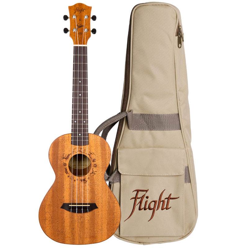 Flight DUT34EQ Tenor ukulele sa ozvukom