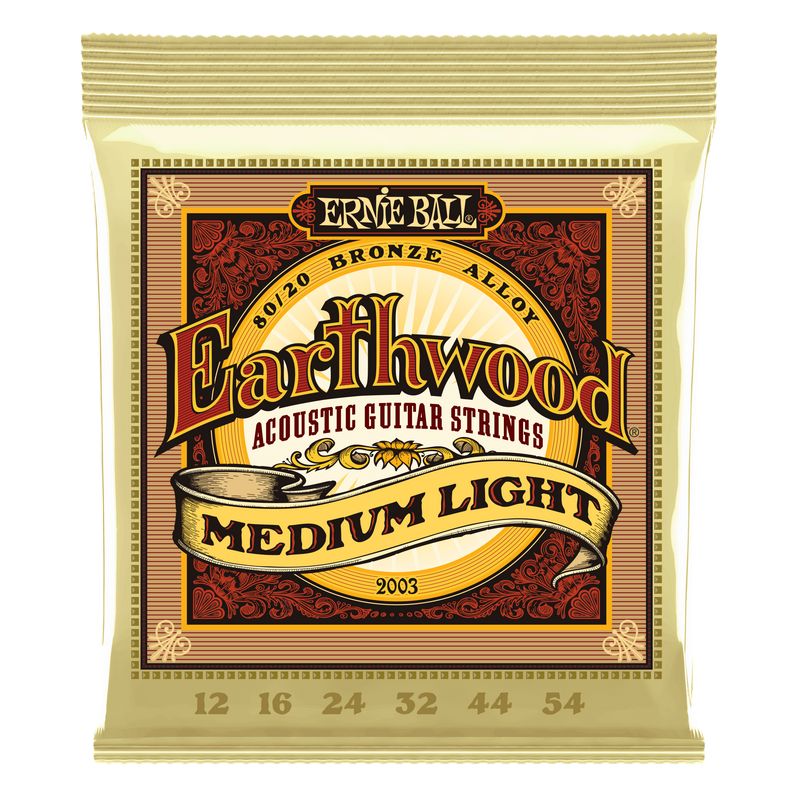 Ernie Ball Earthwood Medium Light 12-54 Žice za Akustičnu Gitaru (2003)