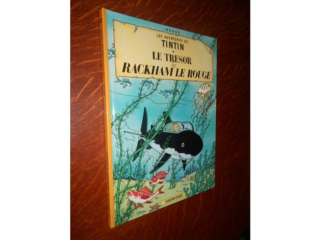 tintin  le tresor  rackham le rouge