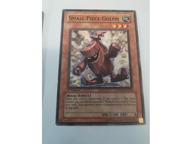 Yu-GI-OH!- Small Piece Golem