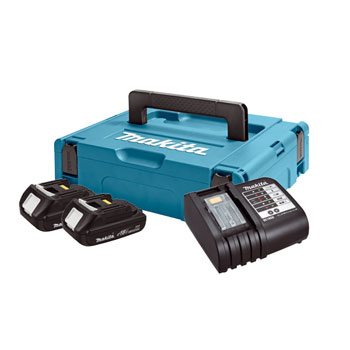 Makita set napajanja LXT (BL1815Nx2 + DC18SDx1)