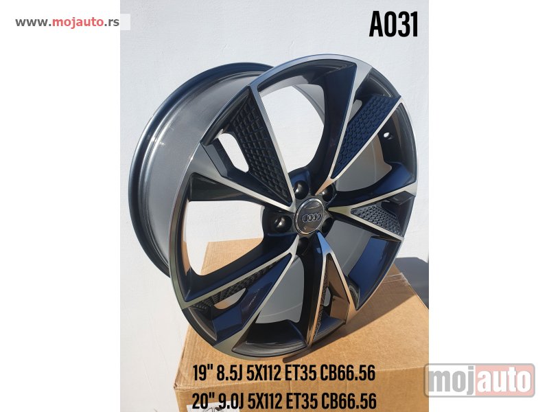 20 audi alufelne 5x112/9jota/et35/cb 66,6. model broj:a031.