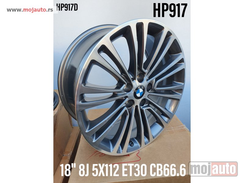 18 bmw alufelne 5x112/8jota/et30/cb 66,6 za novije modele bmw serije.