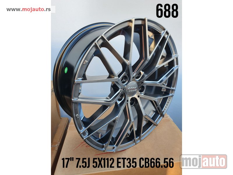 17 audi 5x112/7,5jota/et35/cb66,6. broj modela:688,