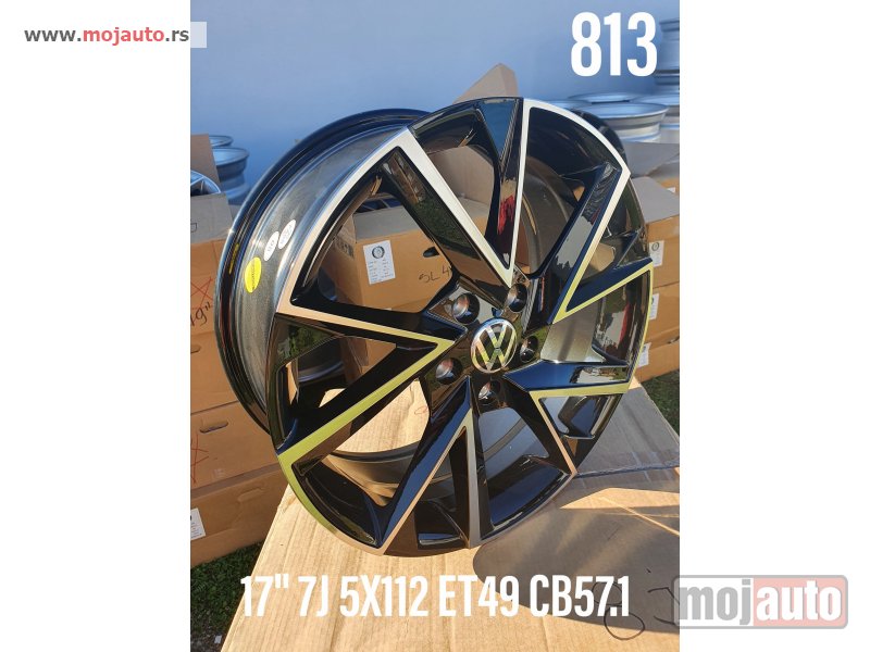 17 alufelne 5x112/7jota/et49cb 57,1. za vw,skodu,seat. model broj:813