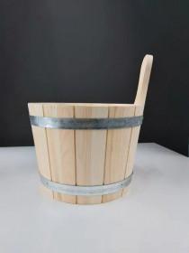 Sauna vedro 5l beli bor