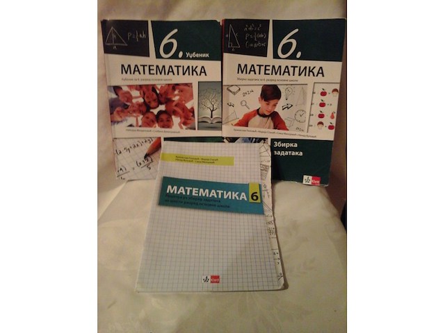 Matematika 6 Klett šesti udžbenik ZBIRKA Nebojša