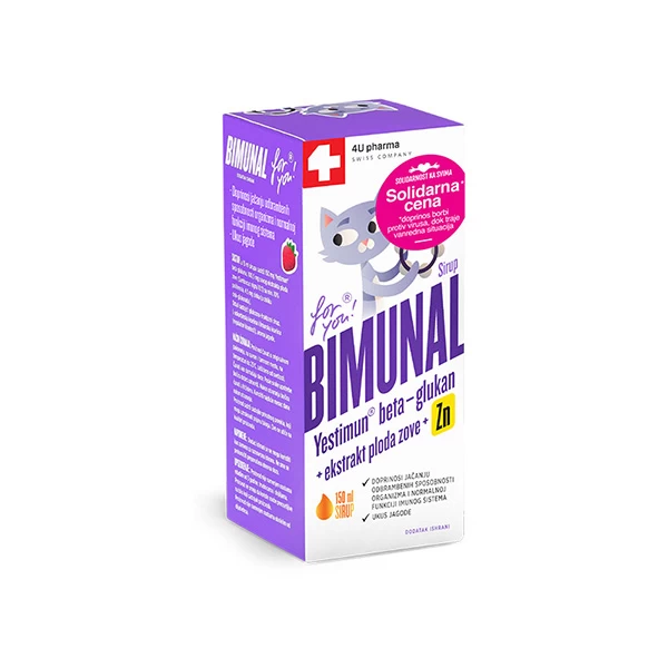 BIMUNAL sirup 150ml 4Upharma