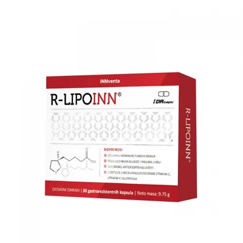 R-LIPOINN alfa-lipoinsla kiselina 30 kapsula INNventa