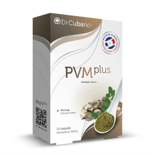 DrCubano PVM PLUS MORINGA 500mg 60 kapsula