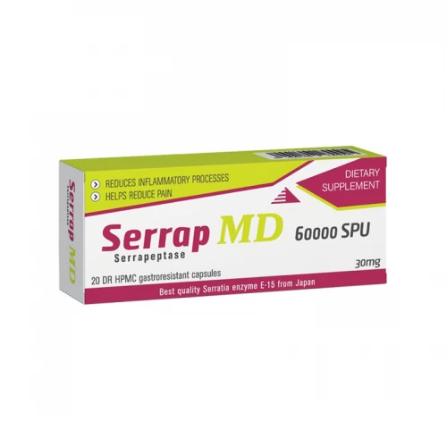 Serrap MD 60000 SPU 20 kapsula Aleksandar MN