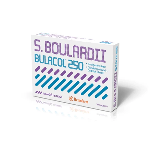 S. Boulardii BULACOL® 250mg Hemofarm 10 kapsula