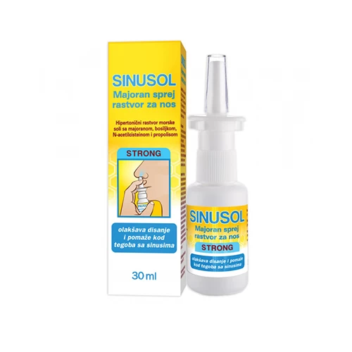 SINUSOL Majoran sprej 30ml Esensa