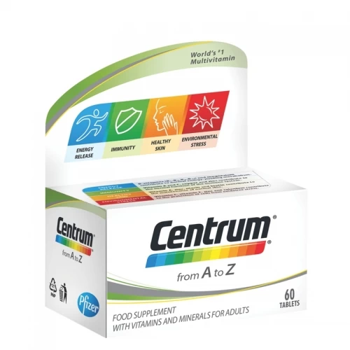 CENTRUM A-Z vitamini i minerali plus lutein 60 tableta