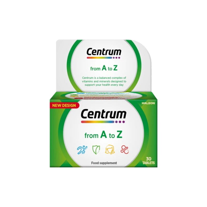 CENTRUM A-Z vitamini i minerali plus lutein 30 tableta