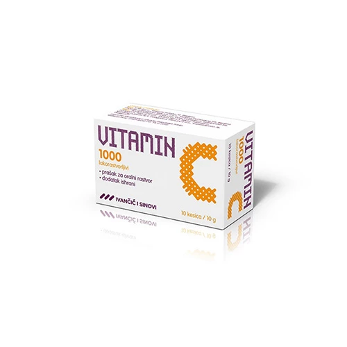 Vitamin C 1000mg 10 kesica Ivančić i sinovi