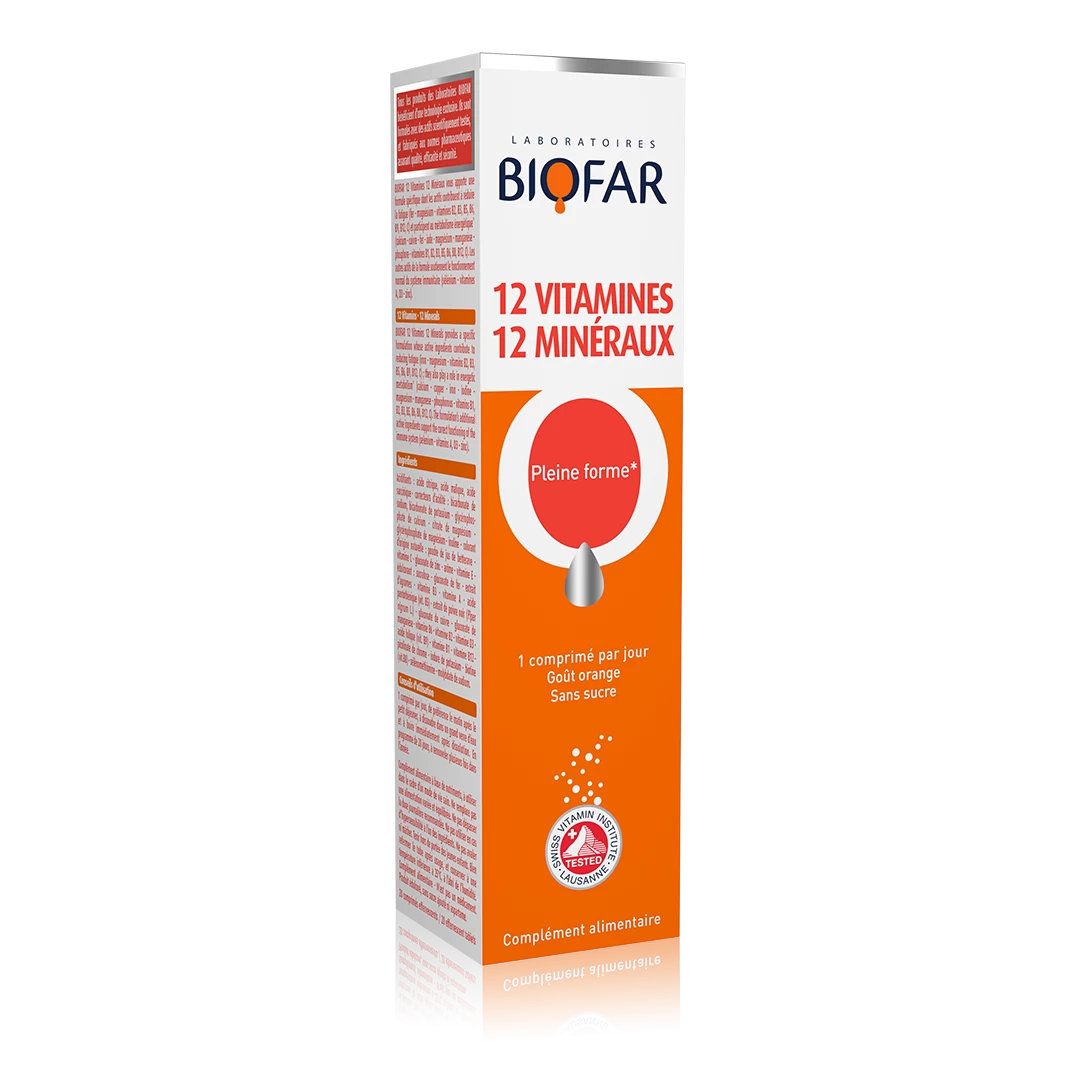 Biofar 12 Vitamina i 12 Minerala 20 šumećih tableta