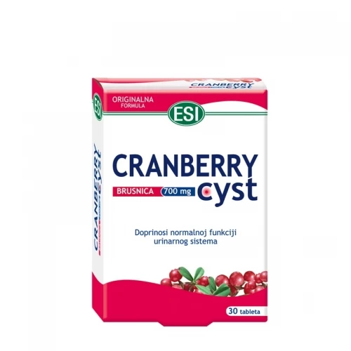 CRANBERRY CYST brusnica 30 tableta ESI