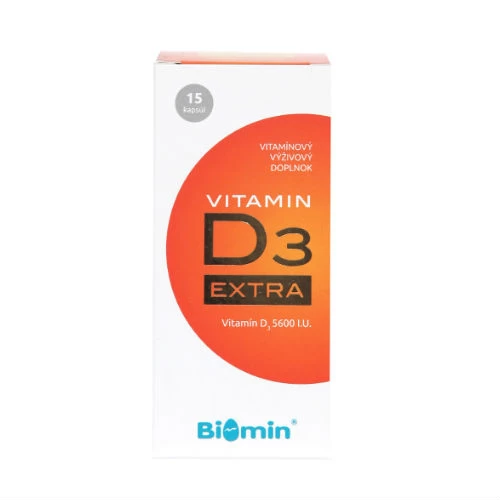 VITAMIN D3 Extra 5600IU 15 kapsula Dacom