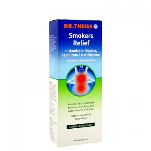 SMOKERS Relief sirup 250ml Dr. Theiss