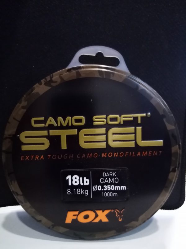 FOX CAMO SOFT STEEL DARK 18lb/0.35/1000m