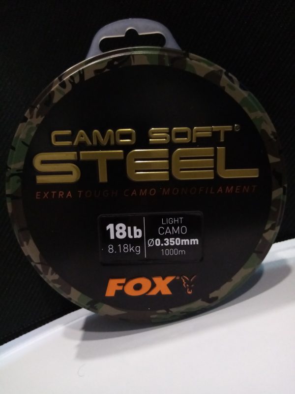 FOX CAMO SOFT STEEL LIGHT 18lb/0.35/1000m