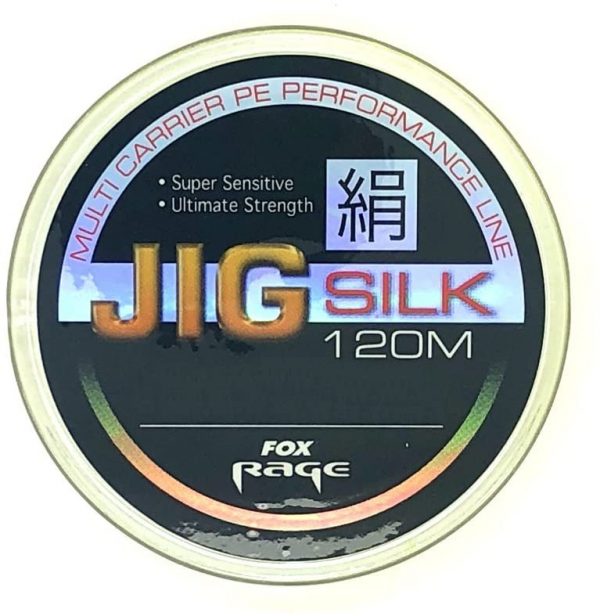 Fox Rage Jig Silk 120m/0.10mm/6.12kg