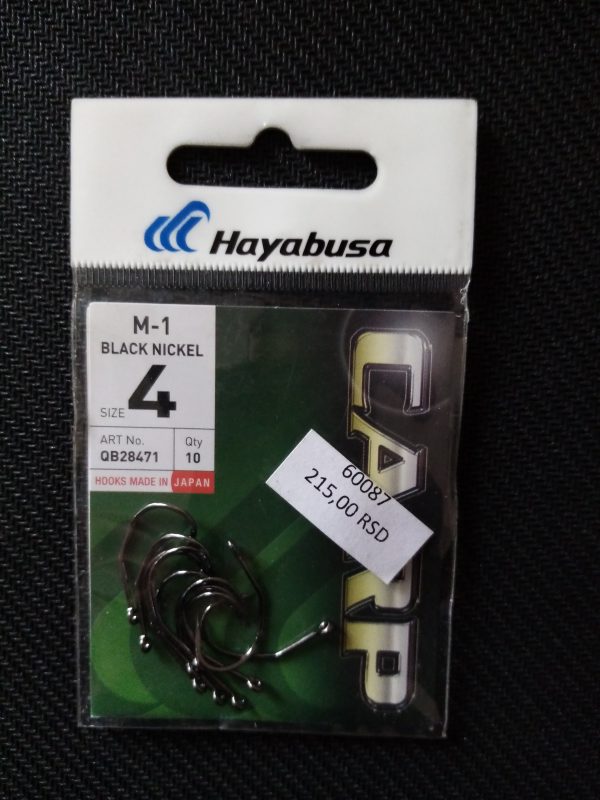 Hayabusa M-1 Black Nickel – 4