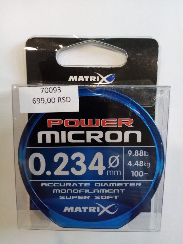NAJLON MATRIX POWER MICRON 0.234mm/9.88lb/4.48kg/100m
