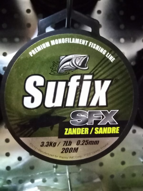 SUFIX SFX ZANDER 3.3kg/0.25mm/200m
