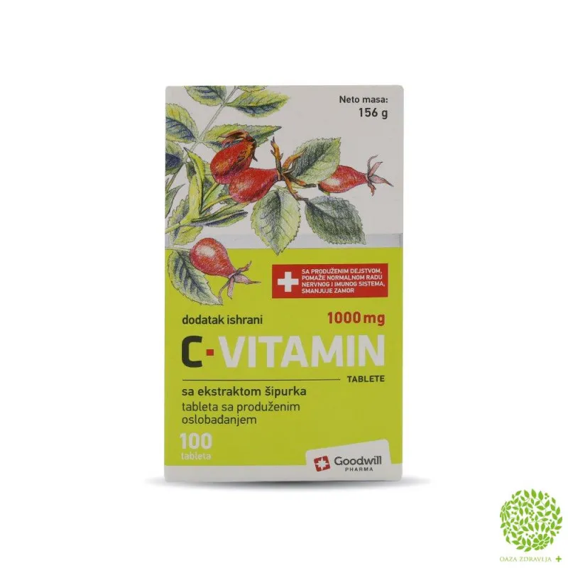 VITAWILL C-VIT.TBL 100X1000MG