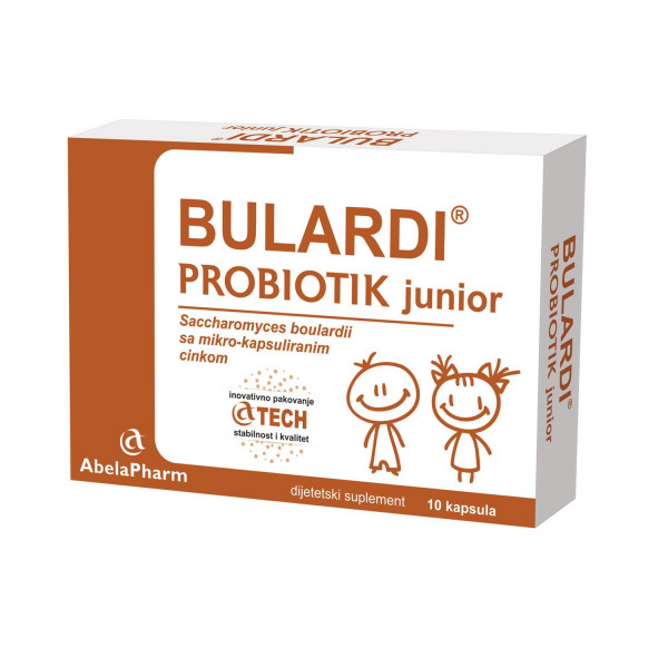 Abela Pharm Bulardi probiotik junior, 10 caps