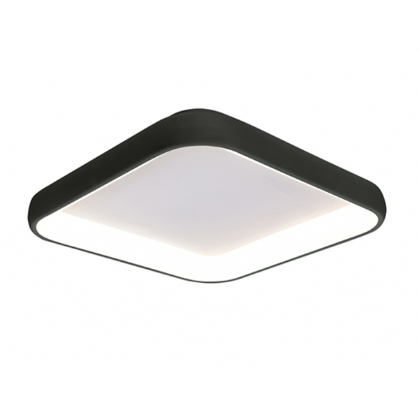 Plafonska svetiljka Vesta 346 LED 38W 4000K crna 50.0489