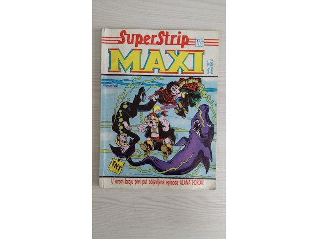 ALAN FORD - SUPER STRIP - MAXI - JUN 1987