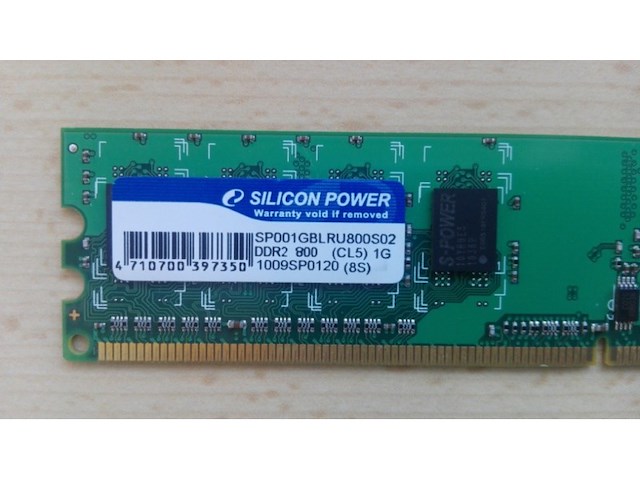 Memorija PC2-6400 Silicon Power 1GB DDR2