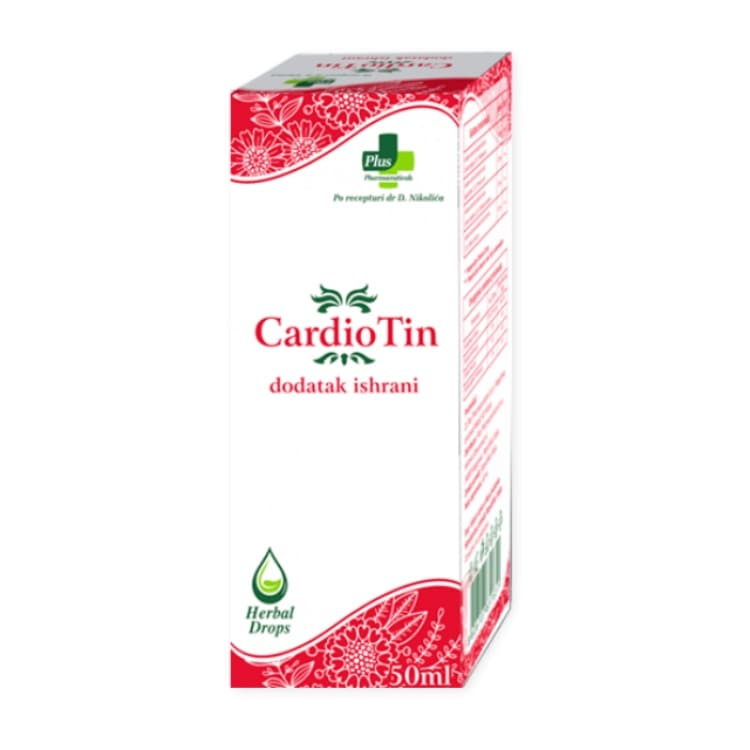 Cardio Tin kapi 50 ml