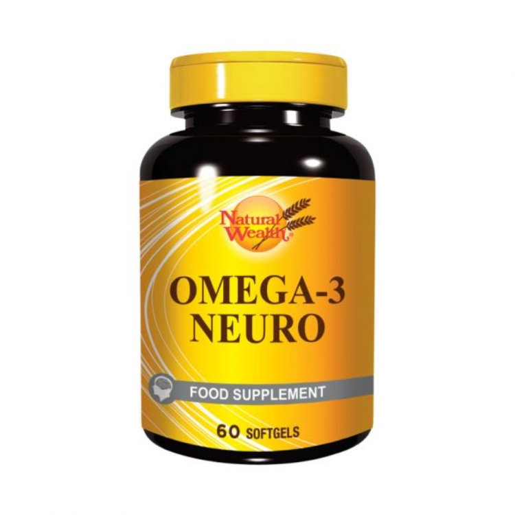 Natural Wealth Omega-3 Neuro 60 kapsula