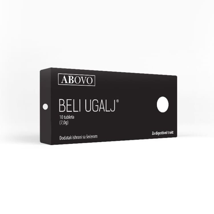 Beli ugalj 10 tableta