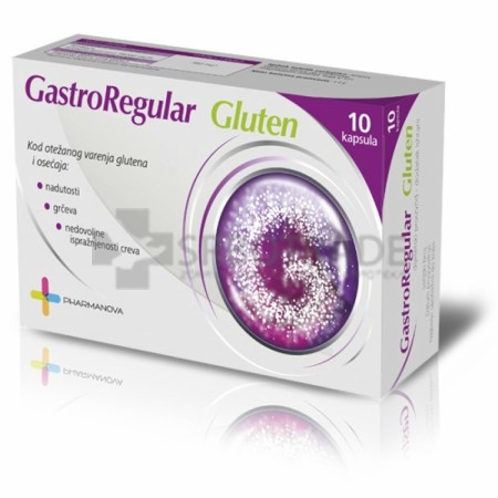 Gastroregular Gluten 10 kapsula