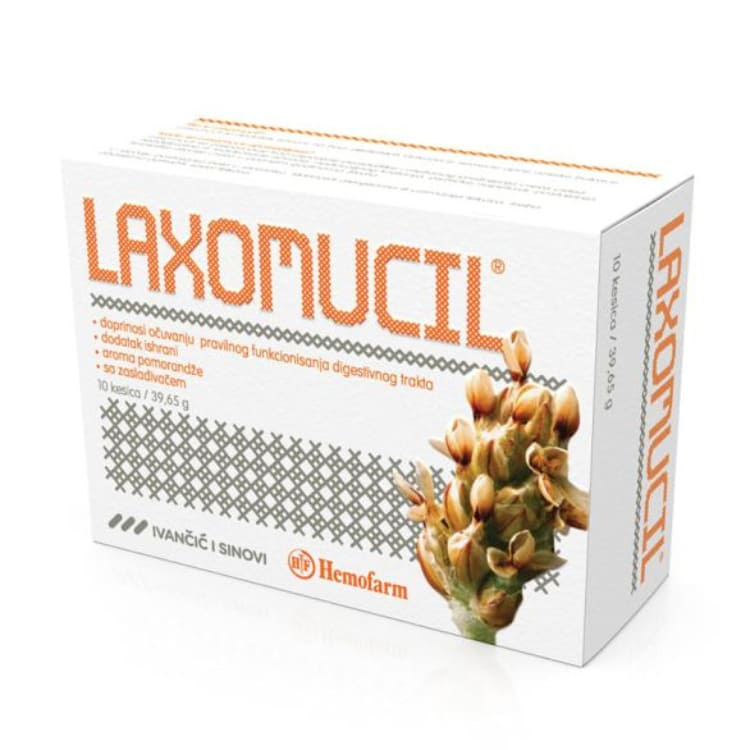 Laxomucil 10 kesica