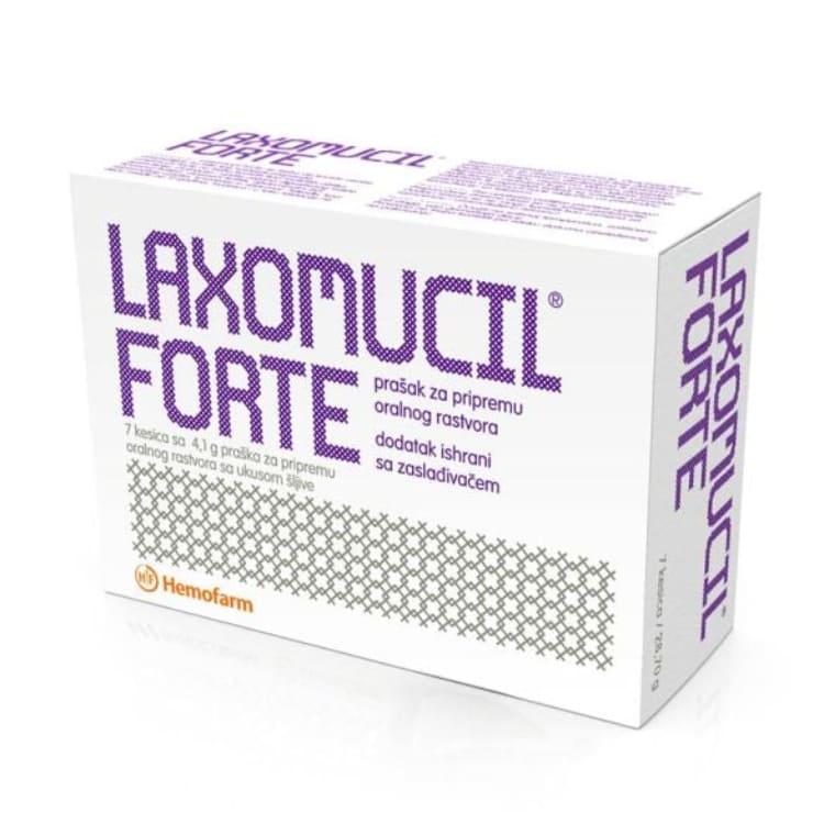 Laxomucil Forte u kesicama