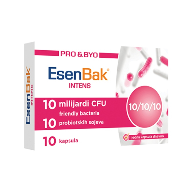 Esenbak Intens probiotik 10 kapsula