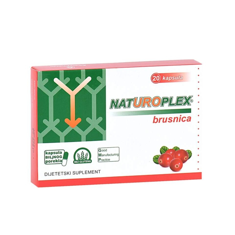 Naturoplex brusnica 20 kapsula