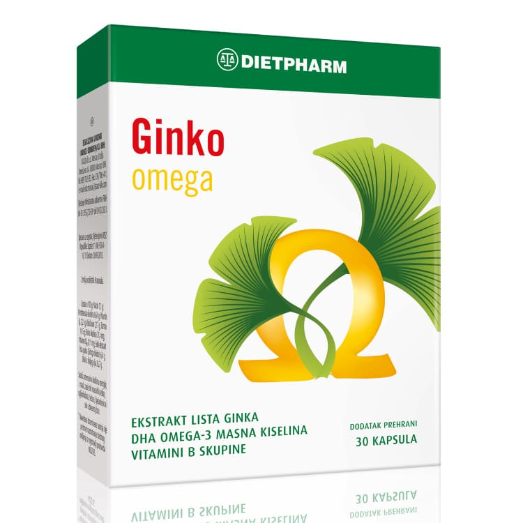 Dietpharm Ginko Omega 30 kapsula