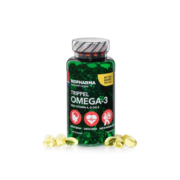 Norveške Omega-3 + vitamini A, D, E