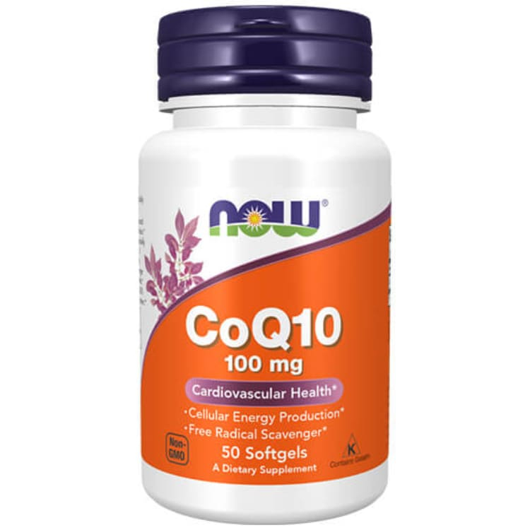 Now CoQ10 100mg 50 kapsula