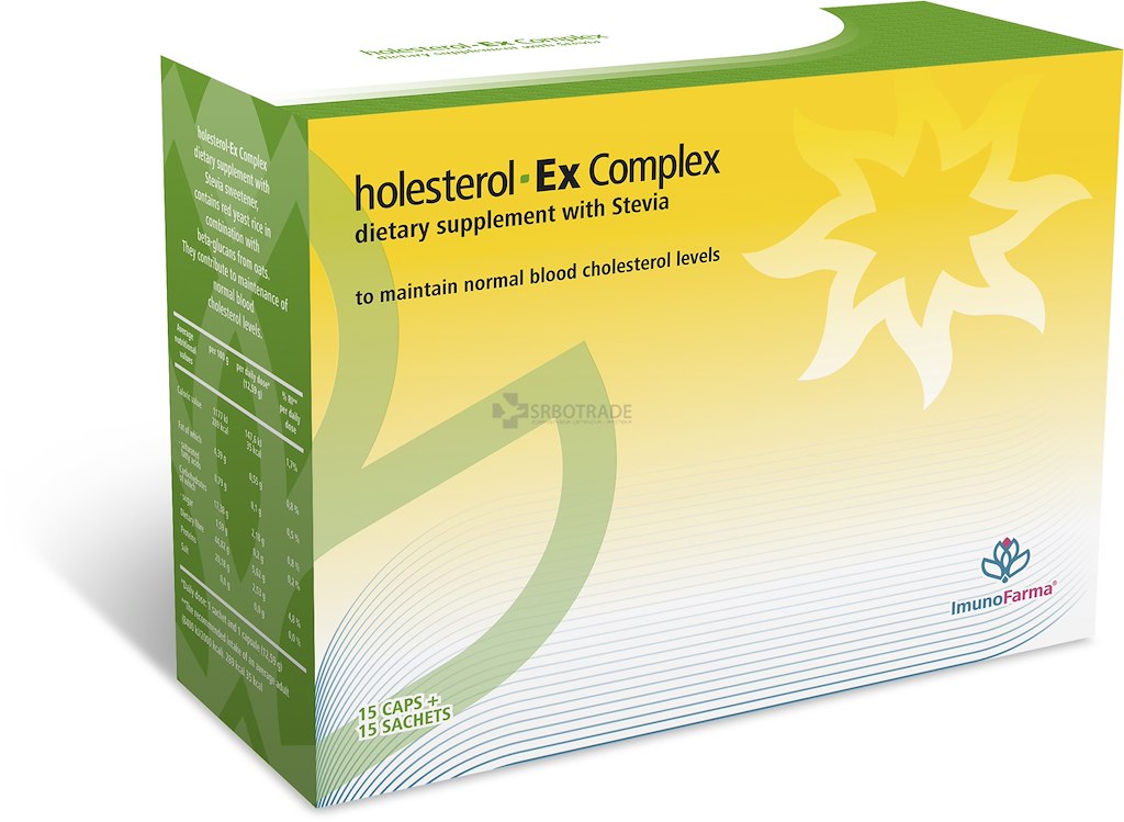 Holesterol Ex complex 15 kapsula + 15 kesica