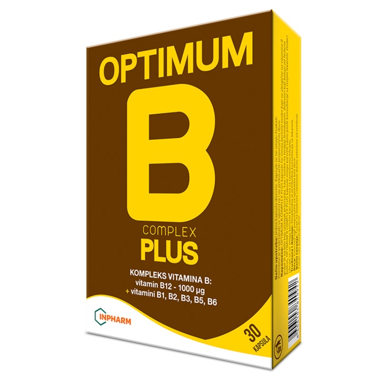 Optimum B Complex Plus 30 kapsula